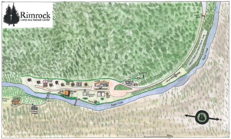 Map - Rimrock Camp and Retreat Center